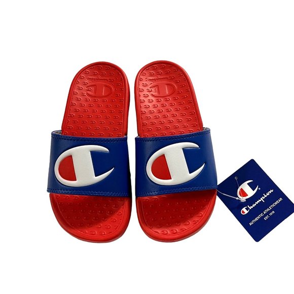 Champion | Shoes | Champion Little Boys Girls Slide Sandals Size 3 Blue ...